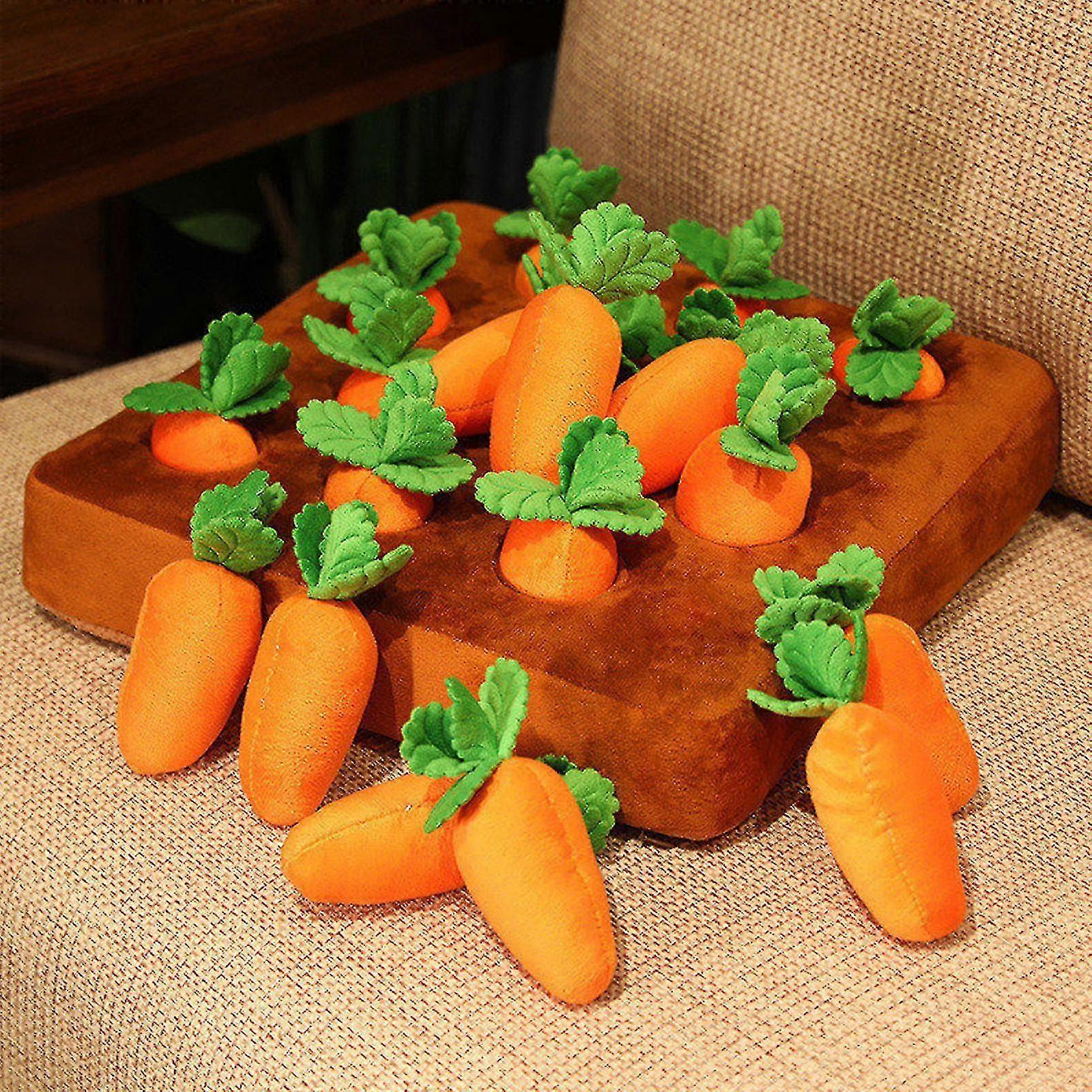 Education Toys Children Carrot Toy with PP Cotton Filling and 12 Pits ...