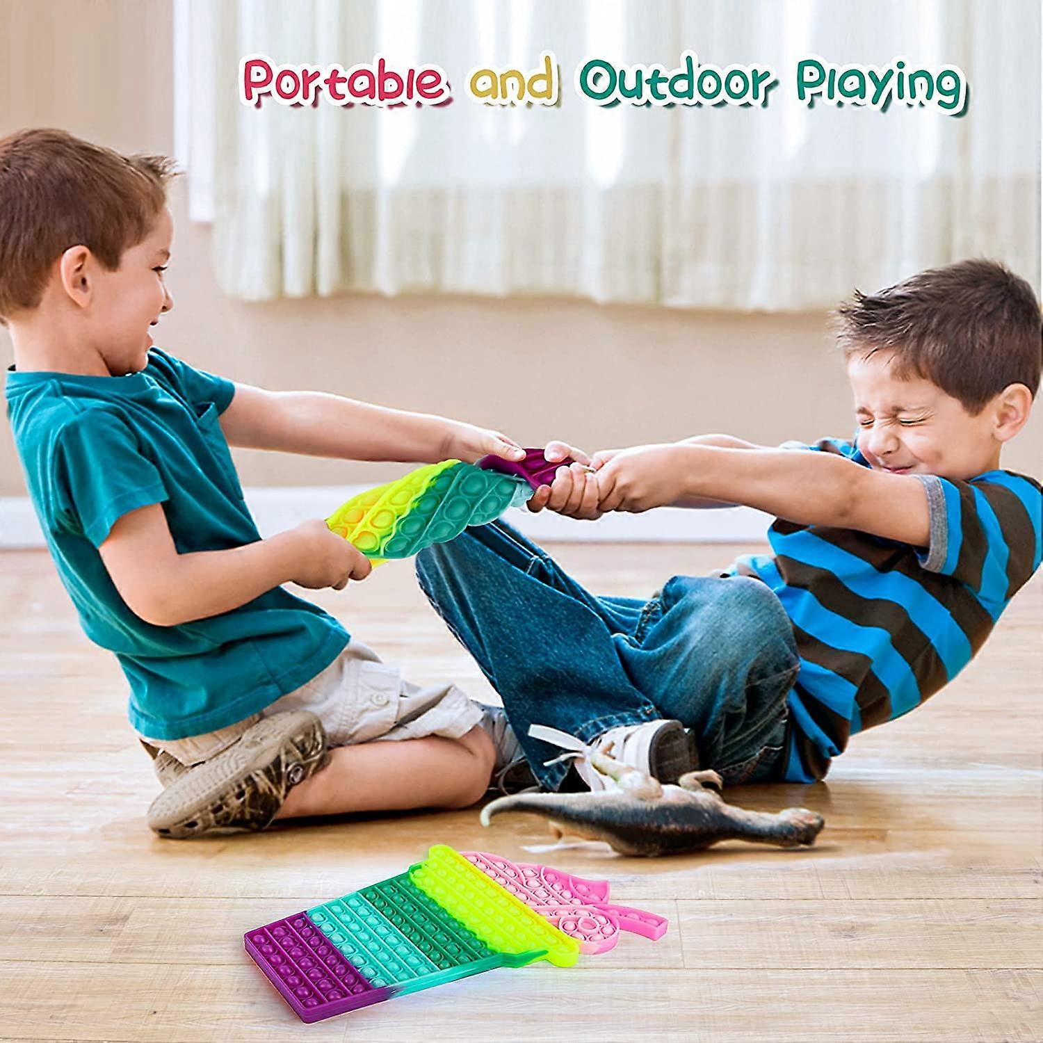 Jumbo Pop, Big Size Push Bubbles Pop Fidget Sensory Toy, Giant Boba Tea ...