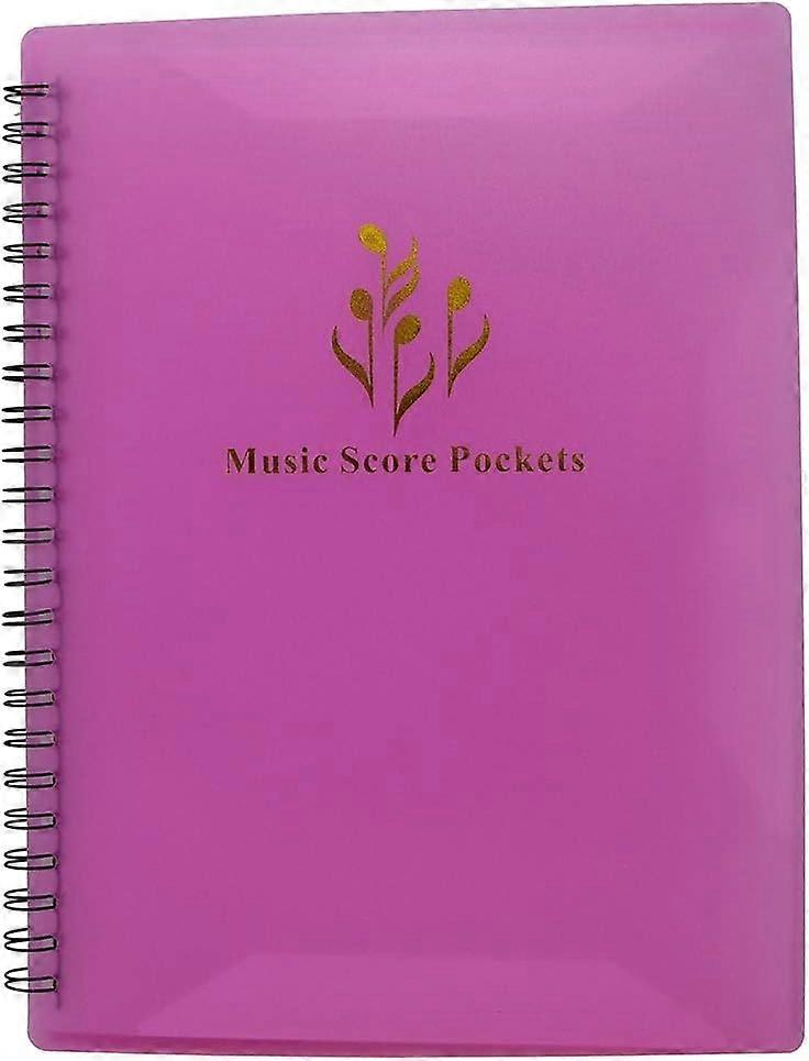 Music sheet filing folder - folder in A4 letter size, double-sided ...