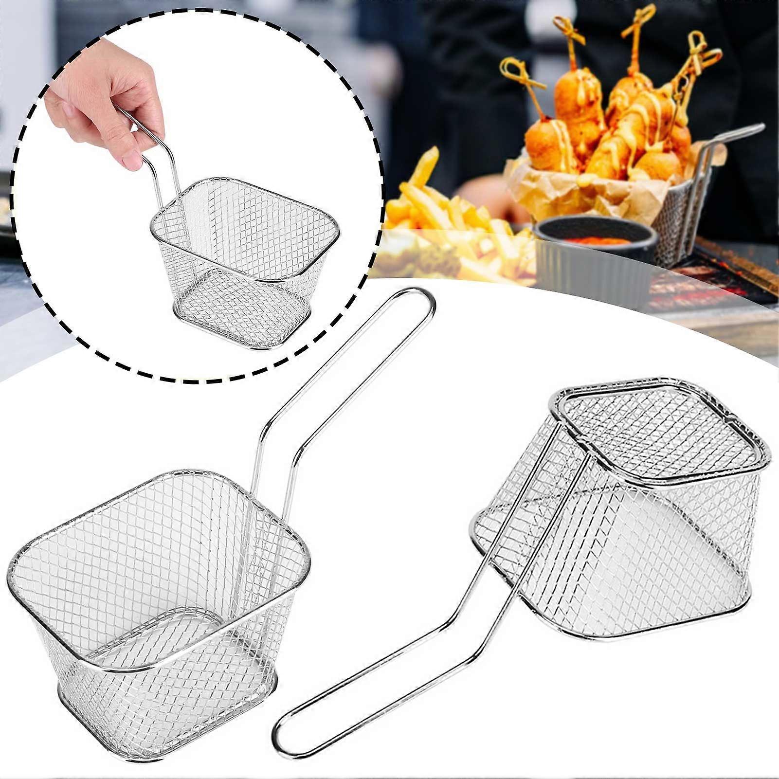 Kitchen Mini Frying Basket Heat Resistant Small French Fryer Baskets ...
