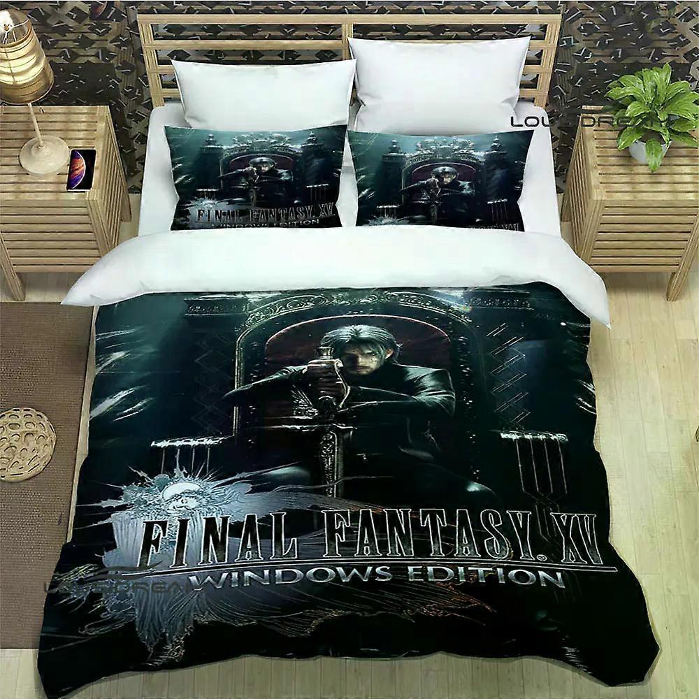 v2951 Bed Sheets FINAL FANTASY Cartoon Bedding Sets exquisite bed ...