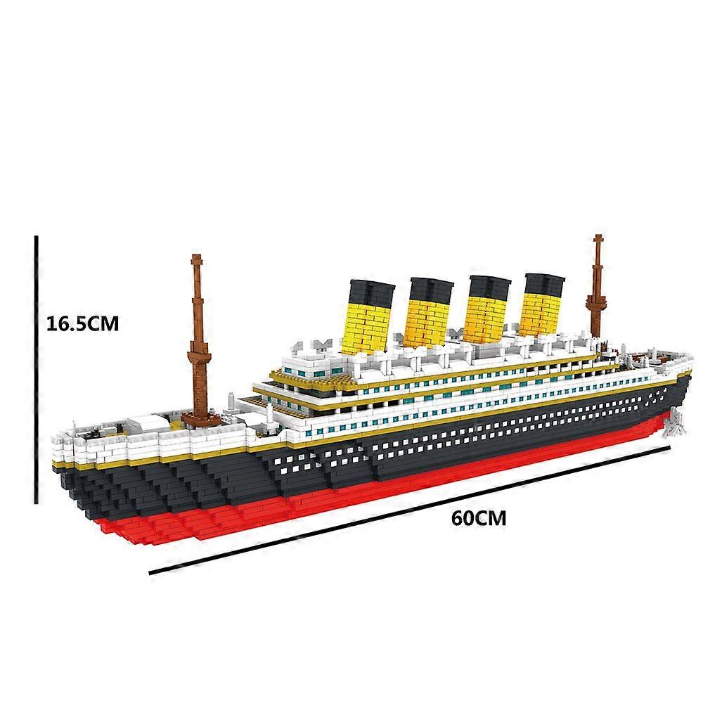9913 Model Titanic Atomic Building Blocks Kit 3800pcs Gift Toy for Kids ...