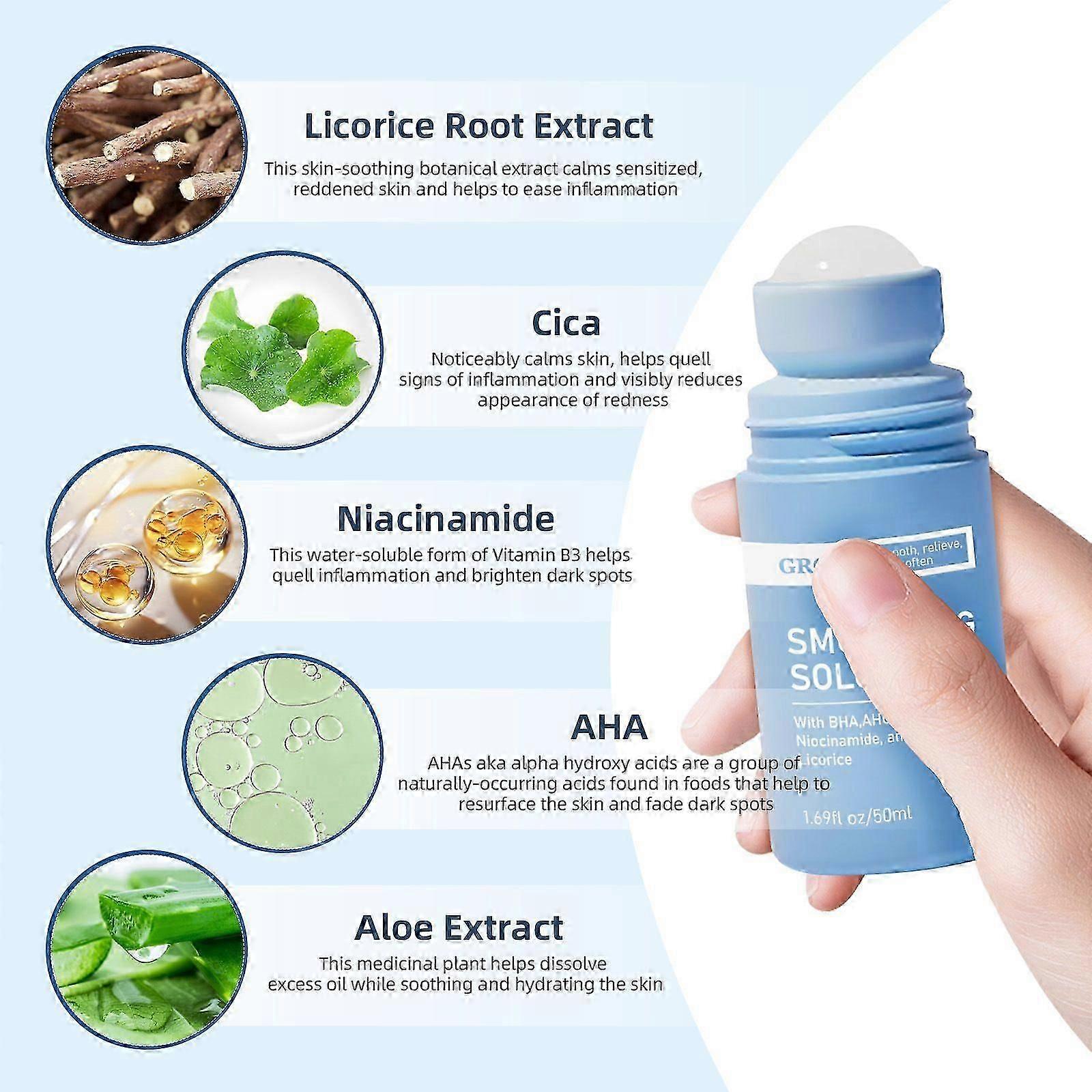 Ingrown Hair Treatment Roller, Razor Bump Stopper, Razor Bumps ...