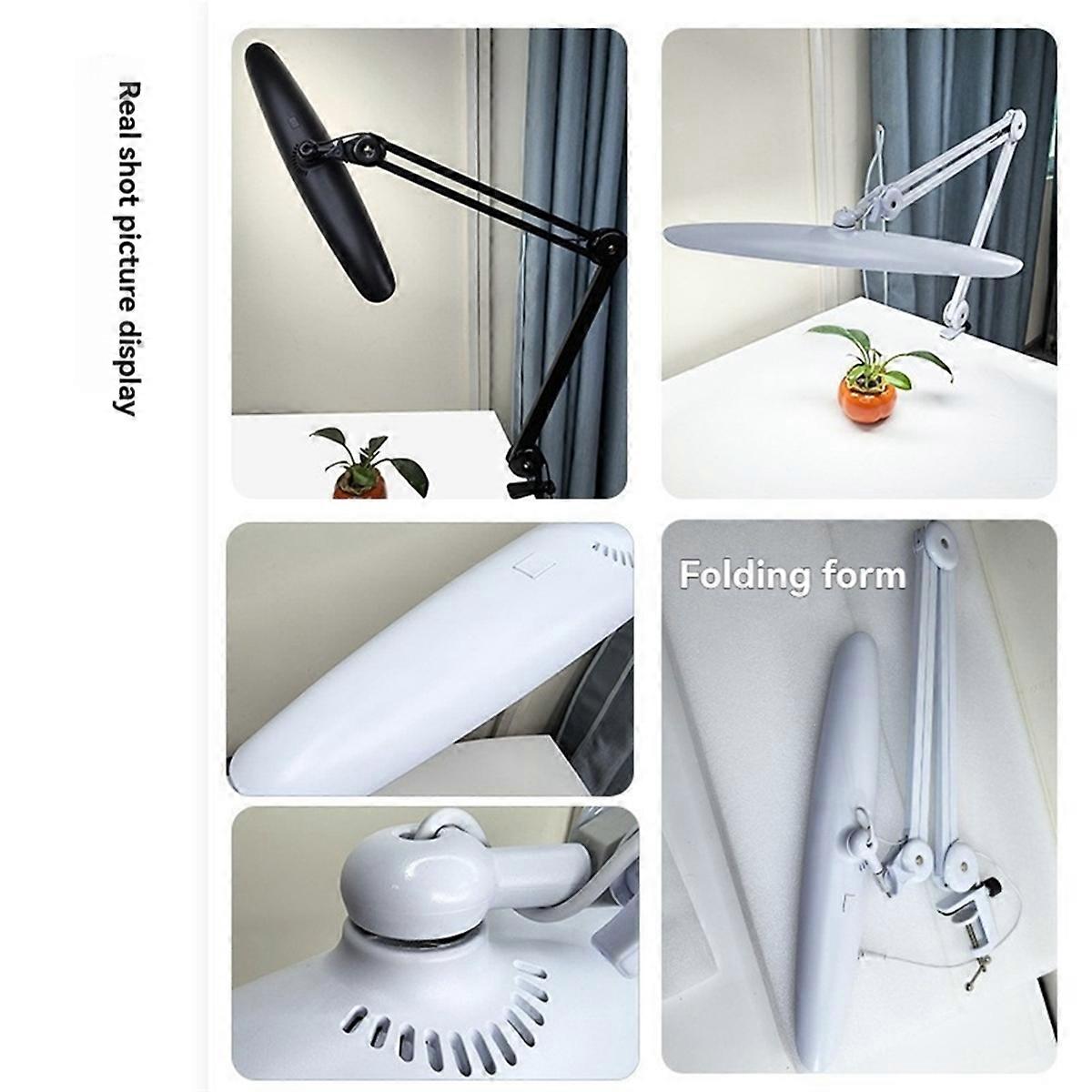 LED Lamp with Clamp 117 Pcs SMD 4 Level Brightness Task Light for Home ...