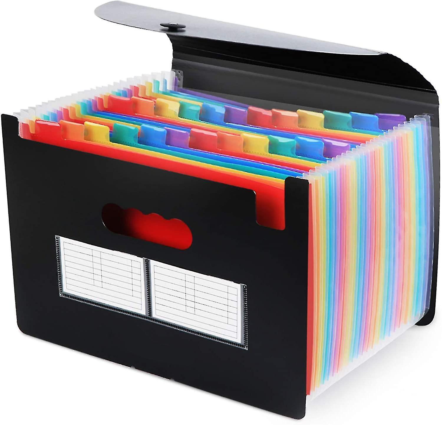 Document Folder A4, Expanding Folder Sorting Folder Colorful File ...