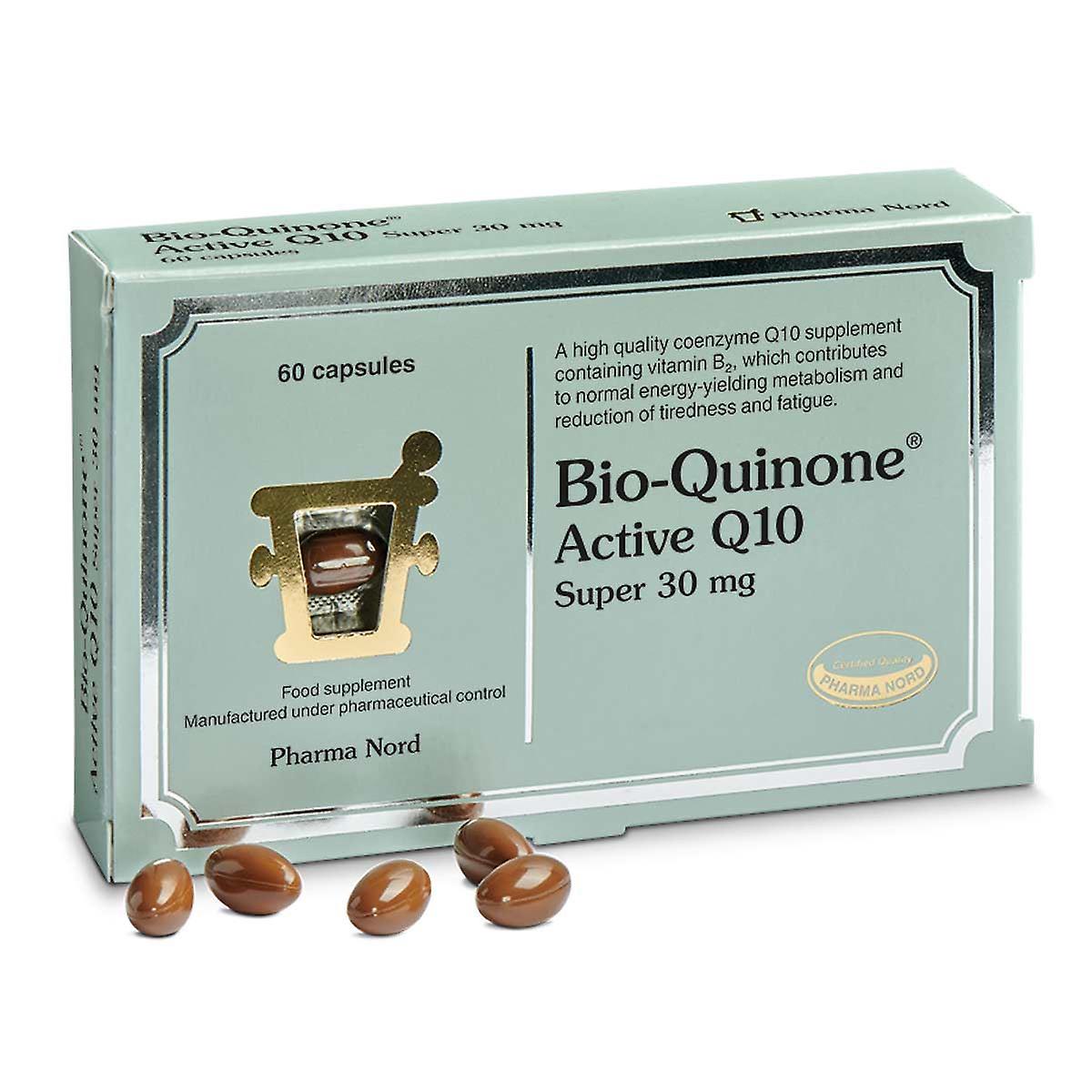 Pharma Nord Bio-Quinone Active Q10 Super 30mg - 60 Capsules | Fruugo AU