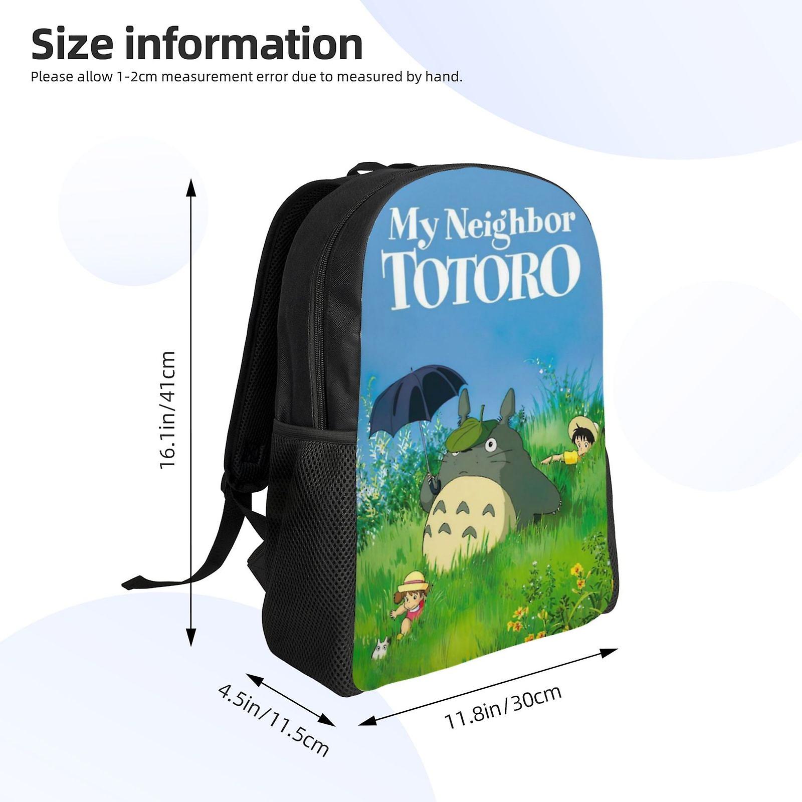 Totoro Backpack Cute Anime Large Capacity Multifunction Backpacks ...