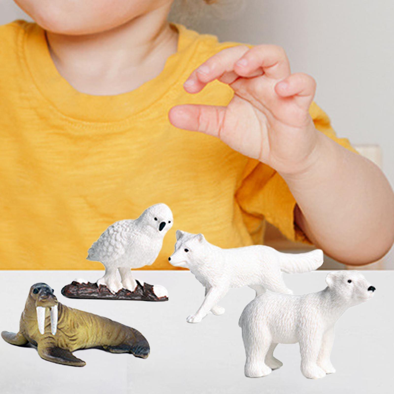 32Pcs Figures Fake Sea Animals for Boys and Girls Party Favors Teaching ...