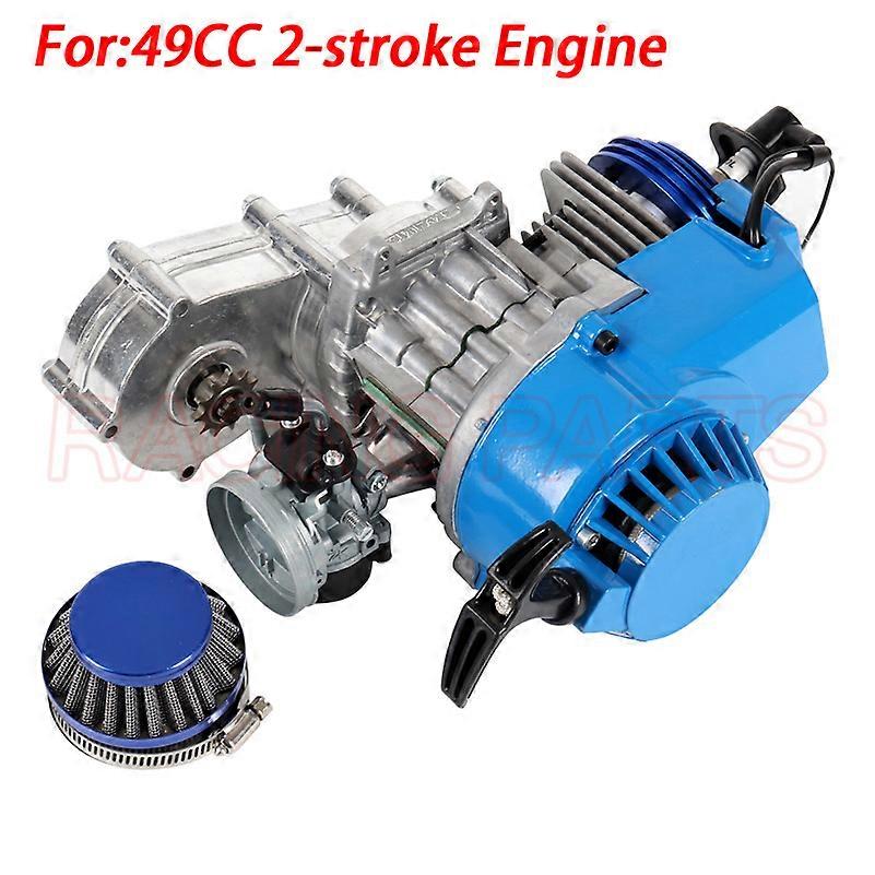 49cc 2-stroke Motor Pocket Bike Engine Mini Dirt Bike Atv Engine With ...