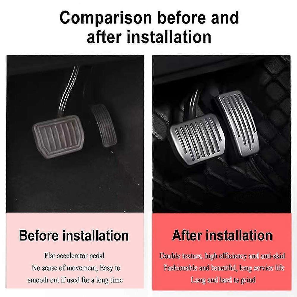 Tesla Model 3 Car Foot Pedal Pads Covers Model3 2022 Non Slip ...