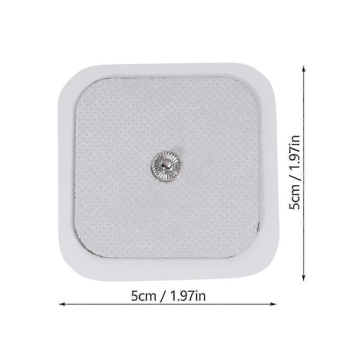 2024 5 X 5 Cm 20 Pads Stud Tens Self Adhesive Pads Fit Beurer Tens Unit ...