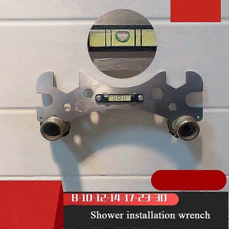 Special Wrench Tools with Level Shower Faucet Installation Bathroom ...