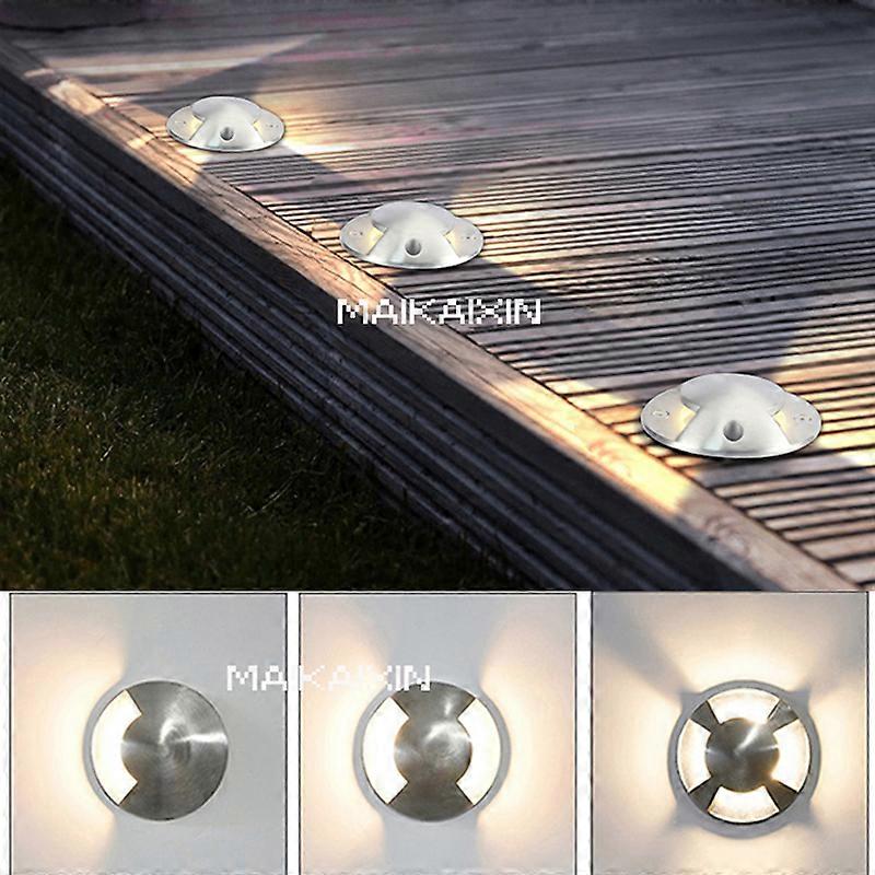 IP68 DC12V Outdoor Lighting 3W 5W Garden Yard Step Stairs Floor Deck LED Recessed Inground Lamps ...