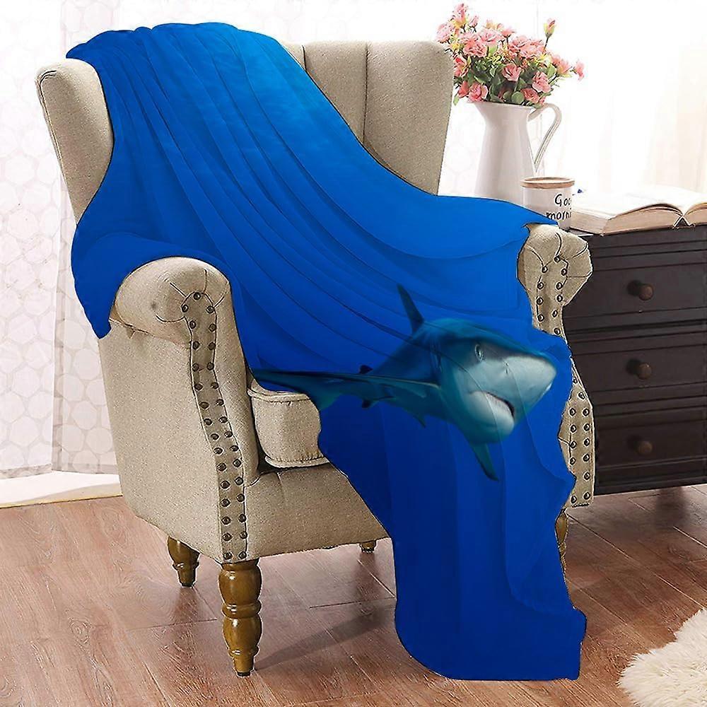 flanellfiltar, haj, fisk i det exotiska havet Drömmande vatten med ...