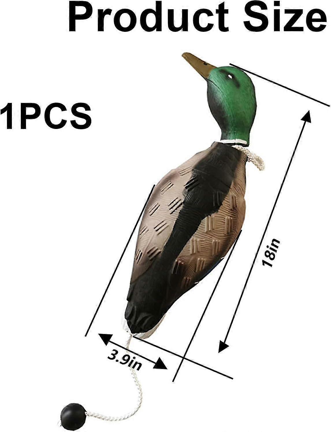 Duck Dummy Bumper Mimics Dead Duck Bumper Toy for Training Puppies or ...