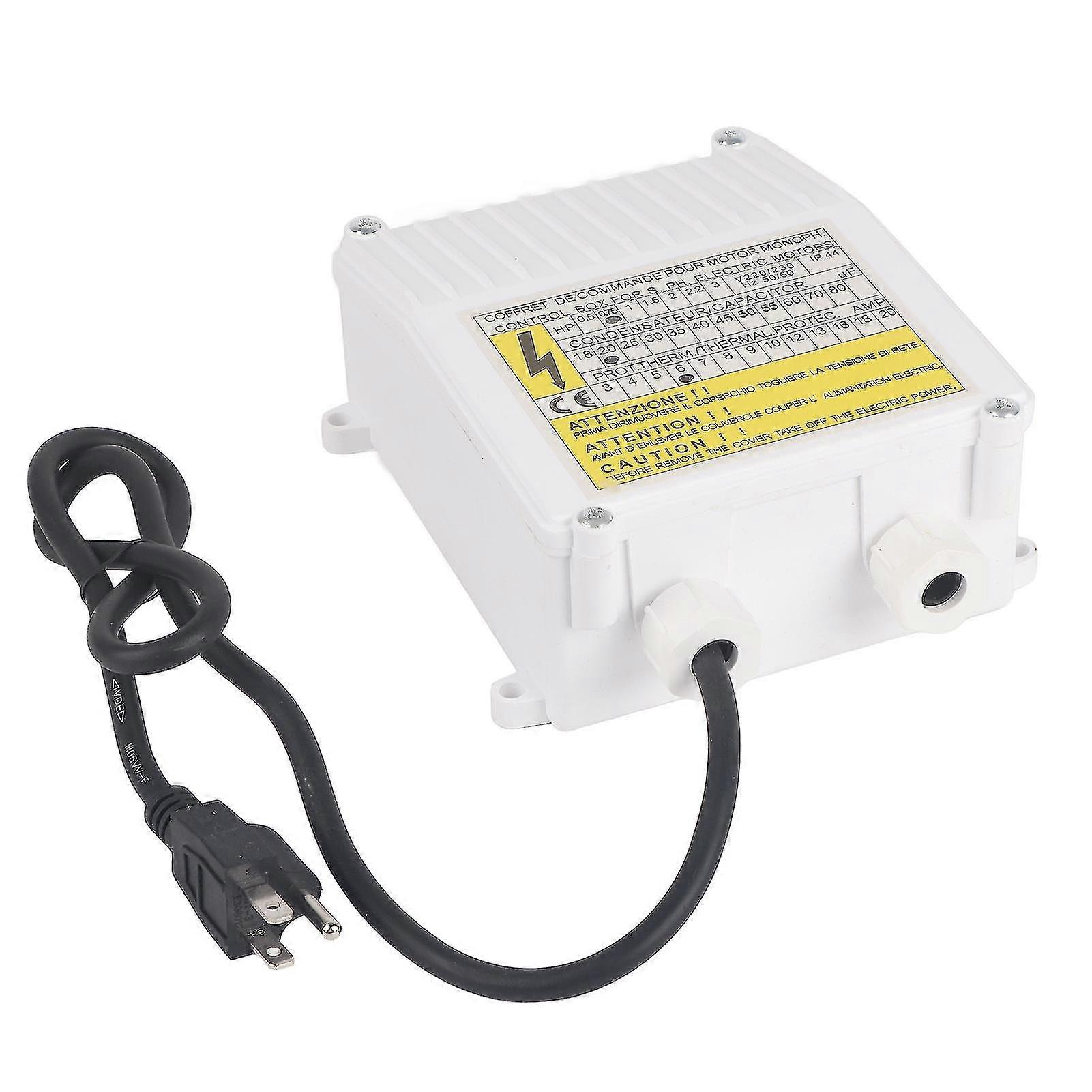 Pump Control Box Bulit In Thermal Protection Circuit Breaker Controller ...