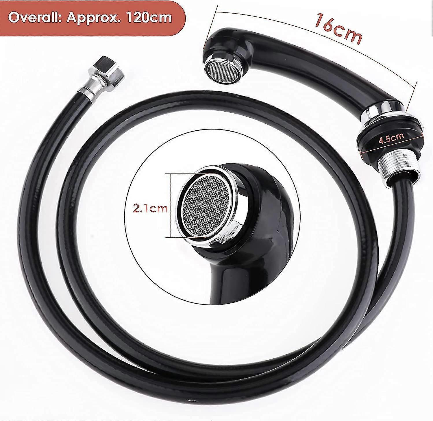 Hairdresser Hand Shower Basin Single Lever Tap With Hose For Home ...