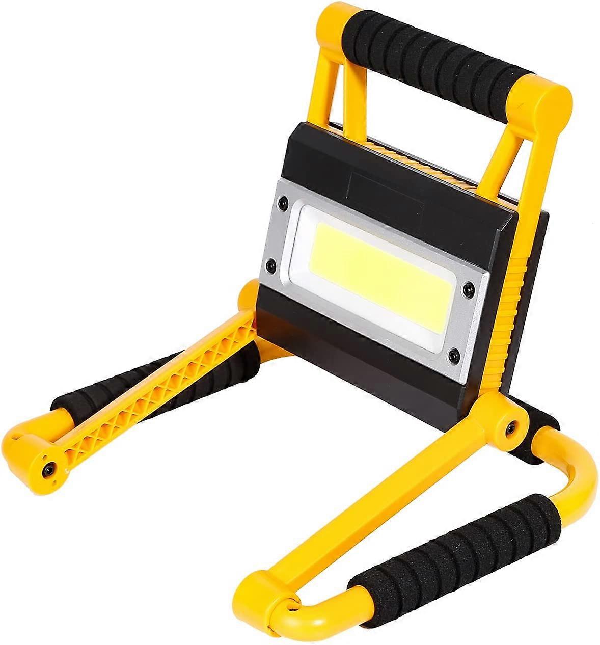 LED Rechargeable 80W, 51 LED Beads 6000 Lumens Outdoor LED Floodlight ...