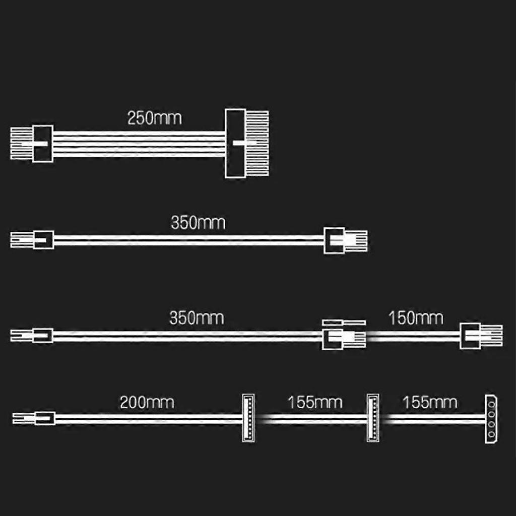 600W PC PSU ATX Flex Full Modular Power Supply for POS Machine Small 1U ...