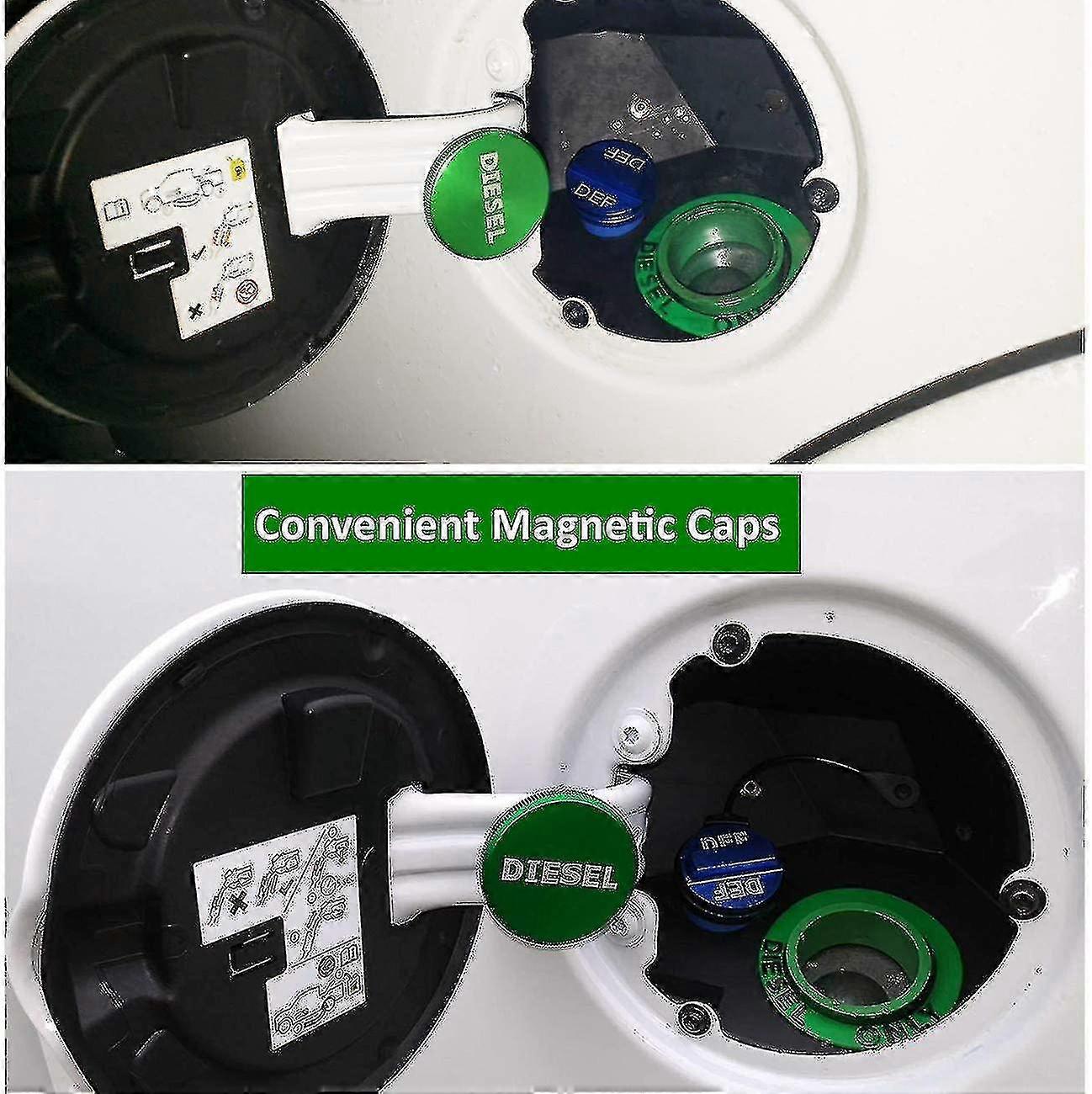 Diesel Fuel Cap Compatible With Dodge Ram - Magnetic Diesel Fuel Cap ...