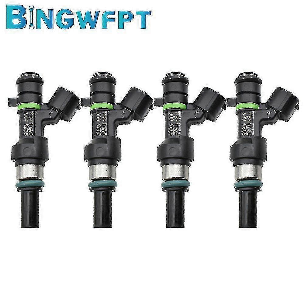 4pcs/lot Fuel Injector For Nissan Versa Tiida Iii (k12) Hr16de 1.6l 16600ed000 16600-ed000 ...