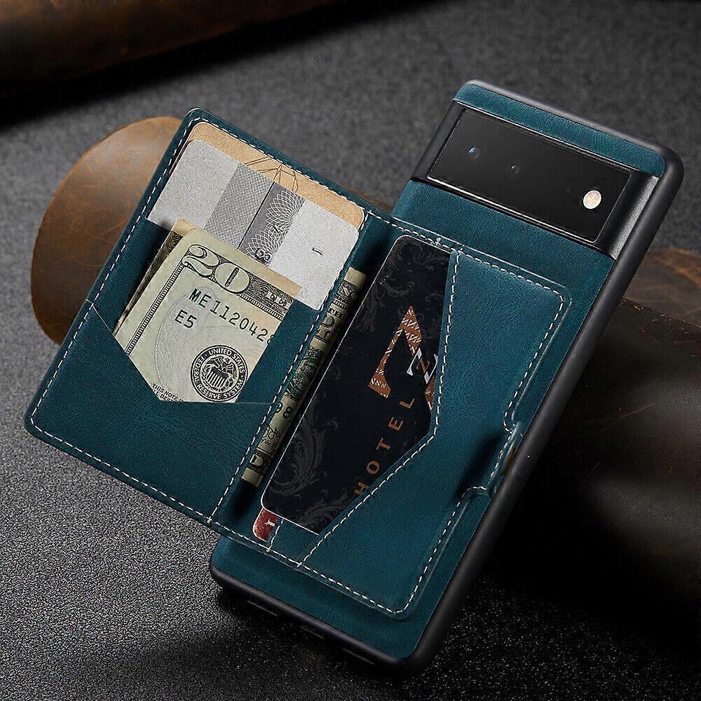 For Google Pixel 6A 6 7 Pro Case 2in1 Leather Wallet Card Slot Holder ...