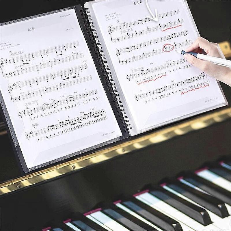 A4 Sheet Music File Folder Anti-reflection Leaflet Can Modify Music ...