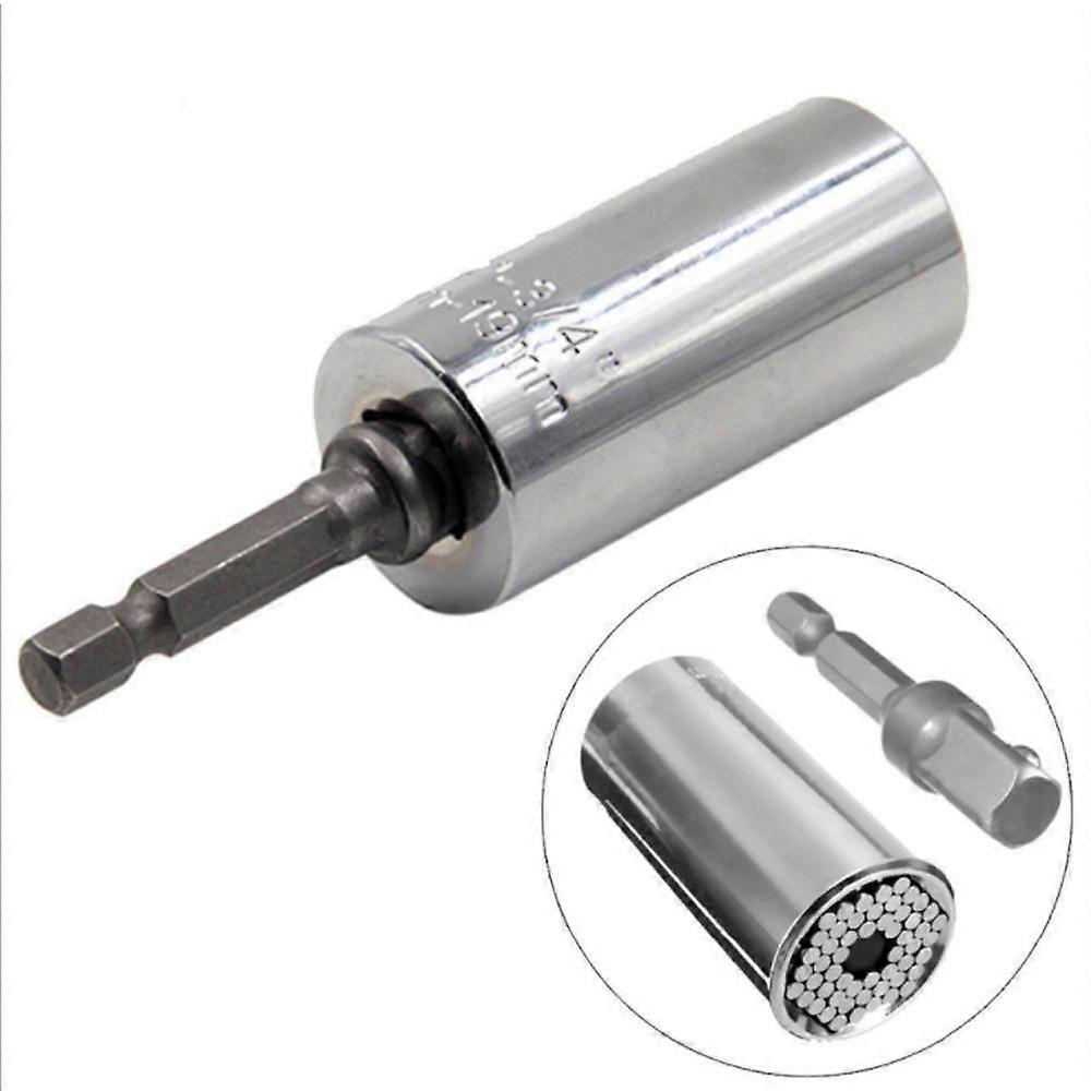 2pcs Universal Socket Wrench 7-19mm Multi-function Repair Ratchet ...