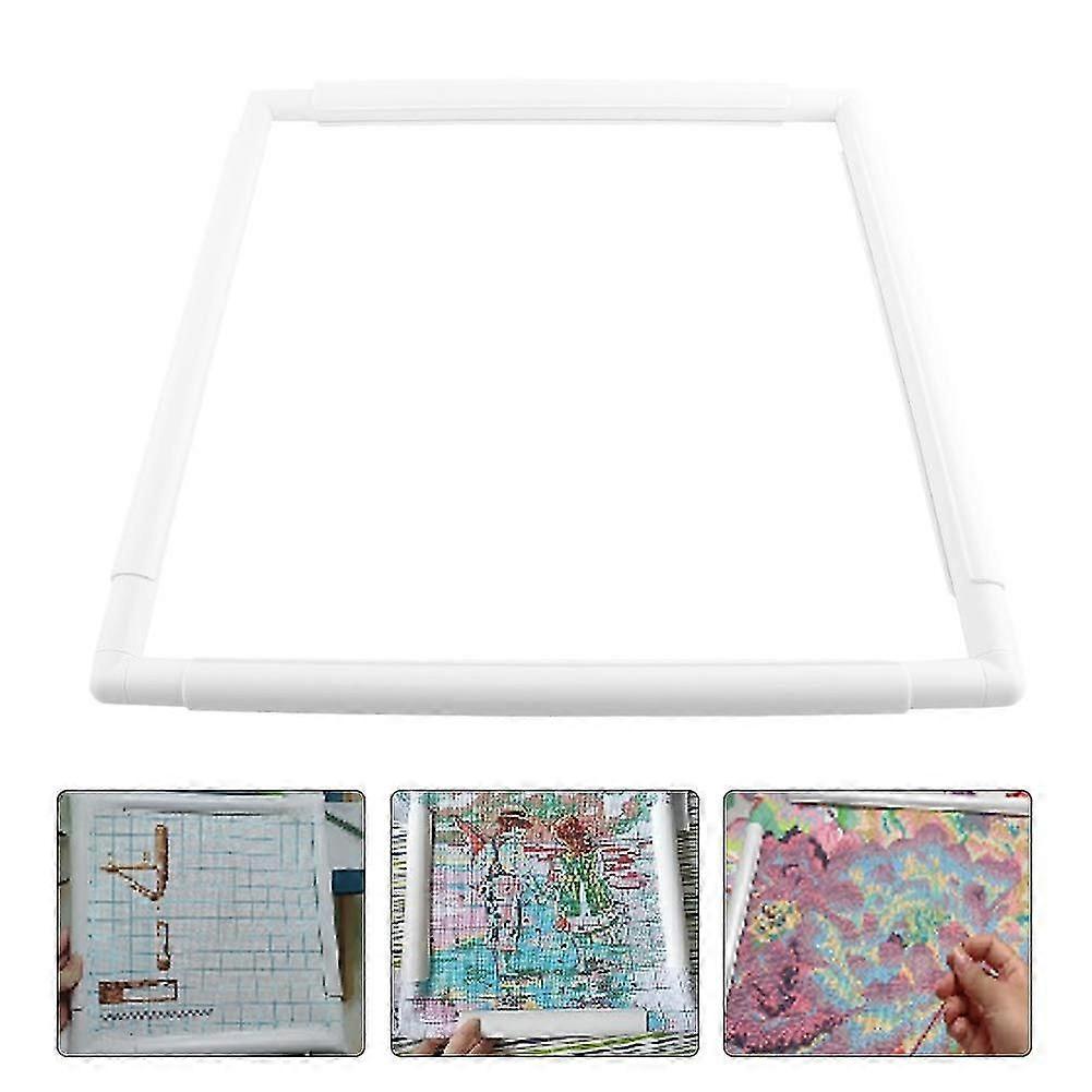 Embroidery Clip Frame, Plastic Square Frame Embroidery Hoop for ...