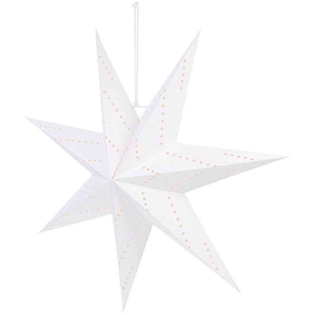 Paper Star Lantern Lampshade Christmas Hanging Lamp Shade Folding Paper ...