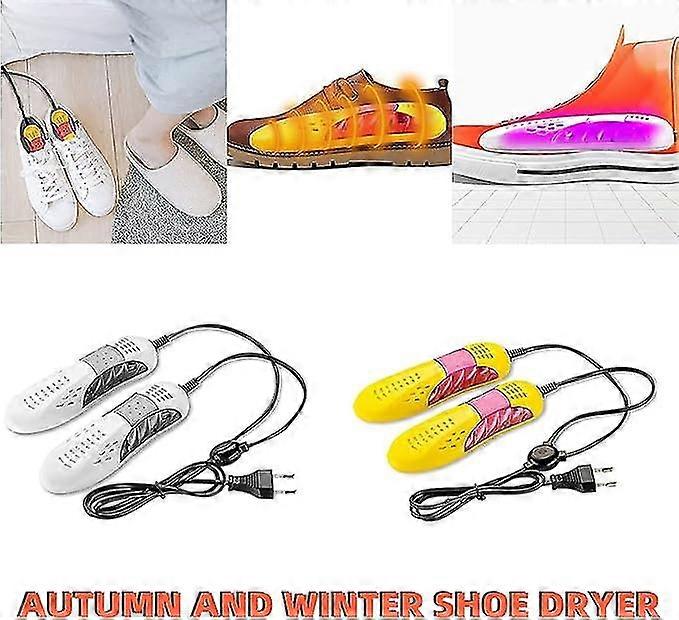 Electric Shoe Heater Warmer Dryer, Shoe Dryer With Uv Light, Portable ...