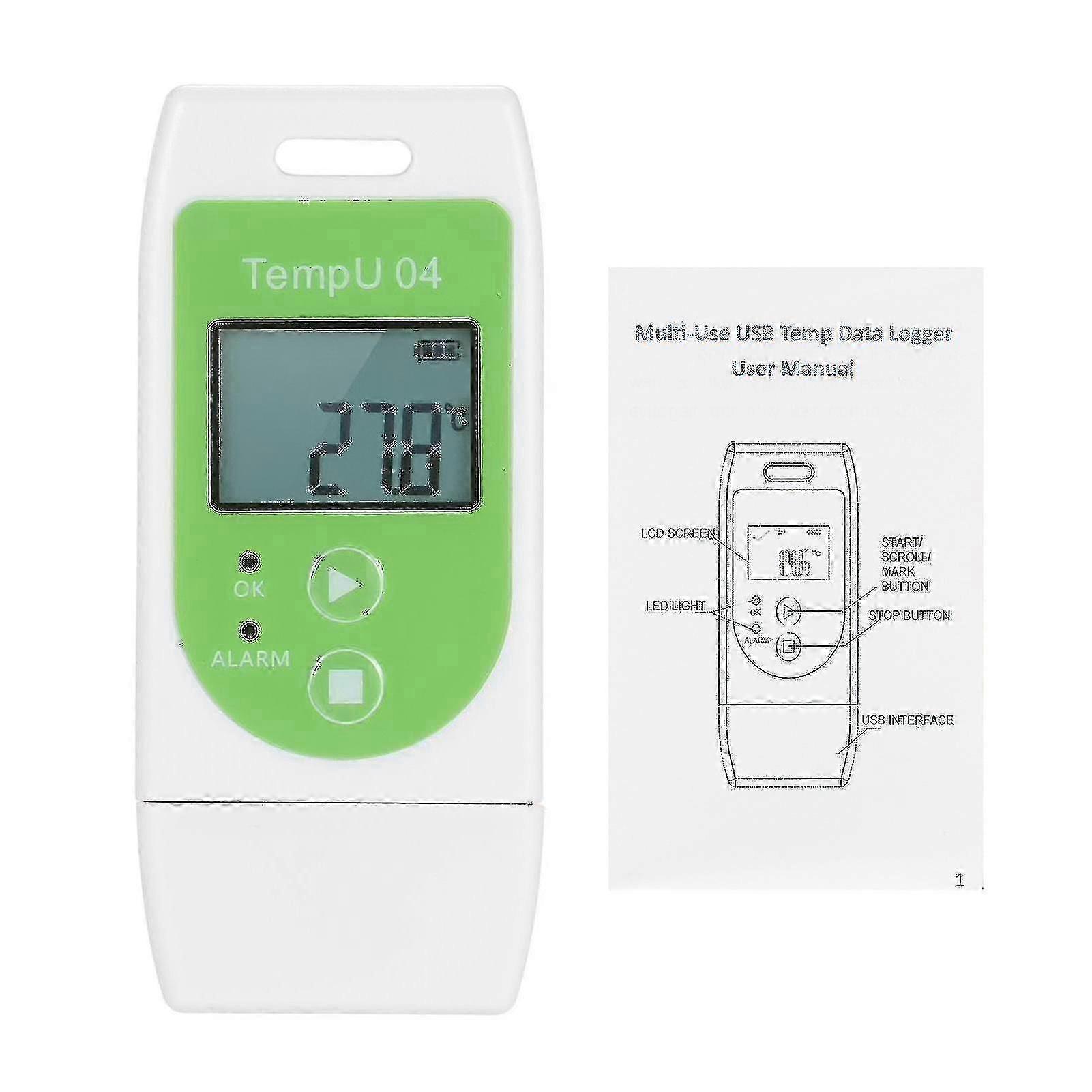 32 000 Record Capacity Data Logger USB Temperature Datalogger ...