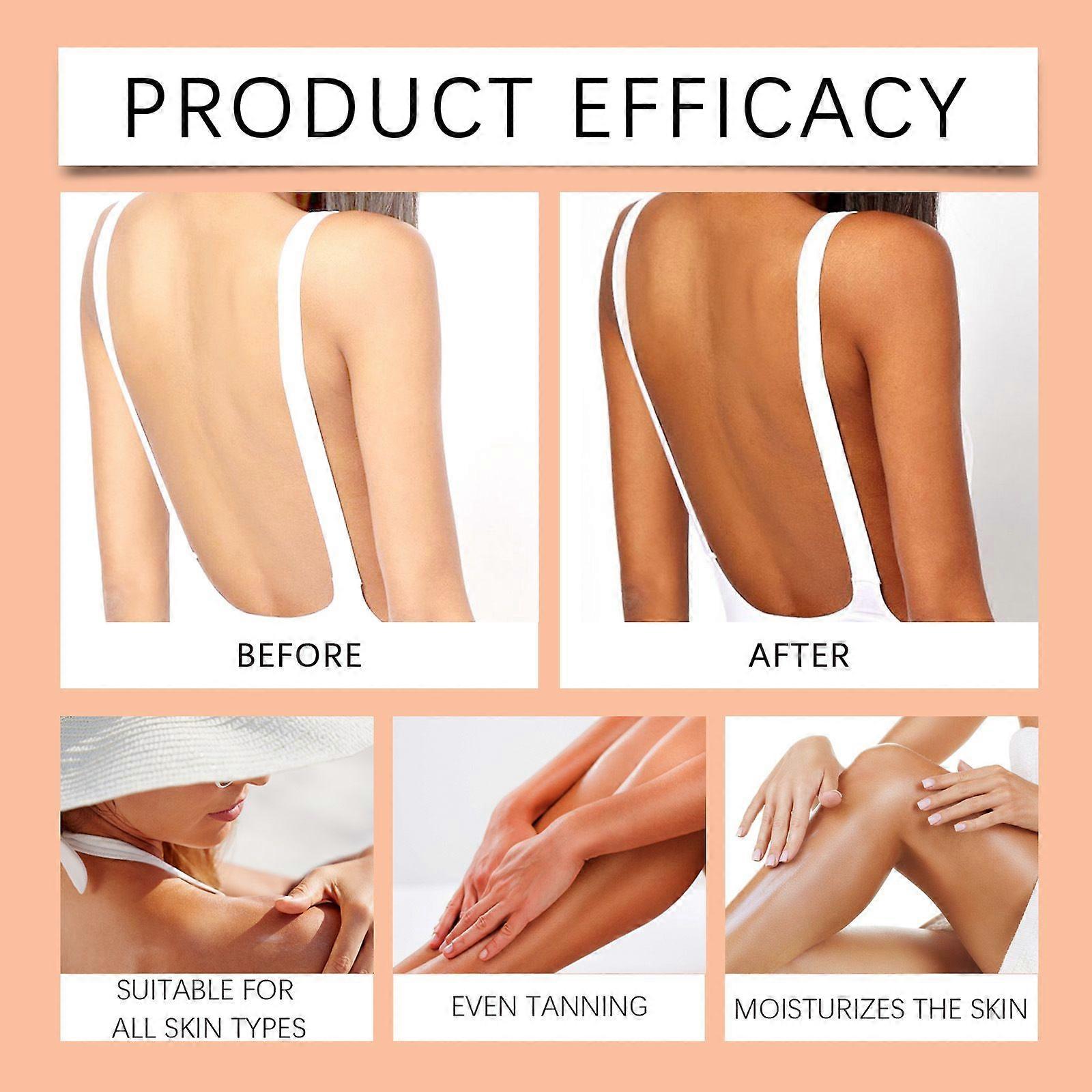 Luxury Intensive Tanning Cream, Natural Tanning Accelerator Cream, Self Tanner Brown Tanning ...