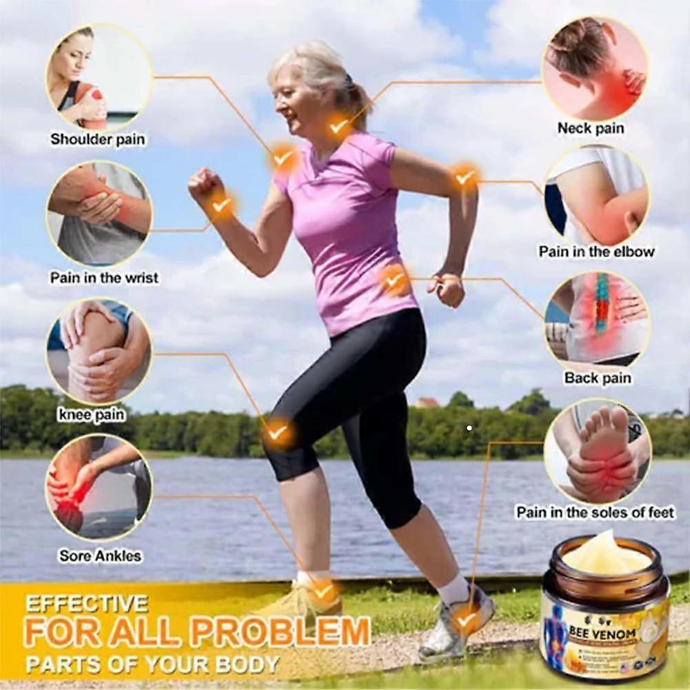 Bee Venom Bone Healing Cream, Bee Venom Joint Therapy Pain Relief ...