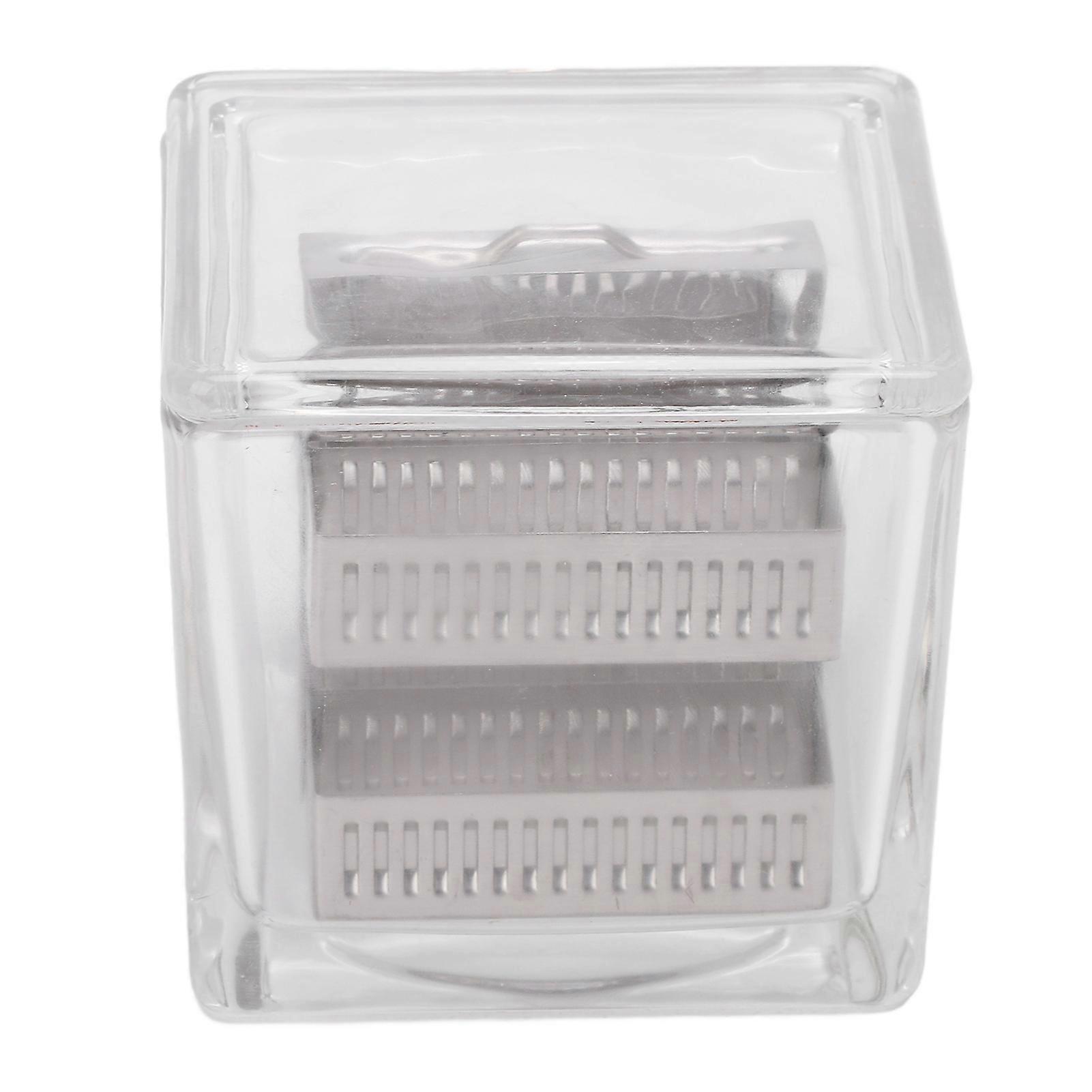 Glass Staining Jar with Lid Animal and Plant Specimens Slide Staining ...