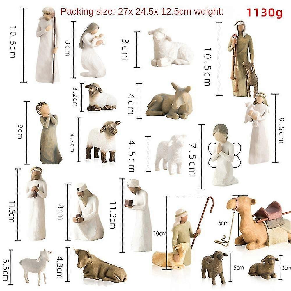 Willow Tree Nativity Set Sculpted Hand-painted Nativity Figures ...