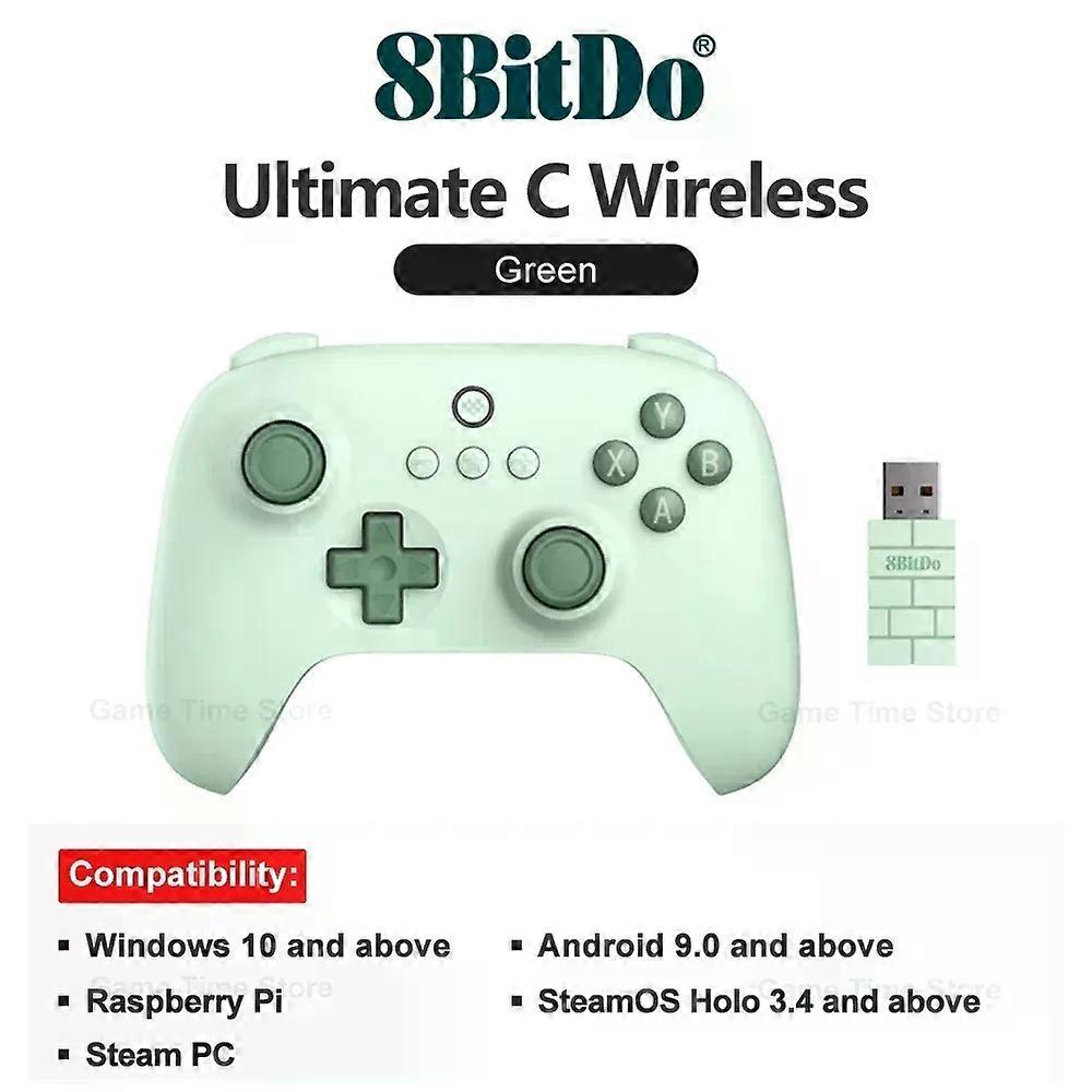 8BitDo - Ultimate C Wireless 2.4G Gaming Controller Gamepad compatible for PC, Windows 10, 11 ...