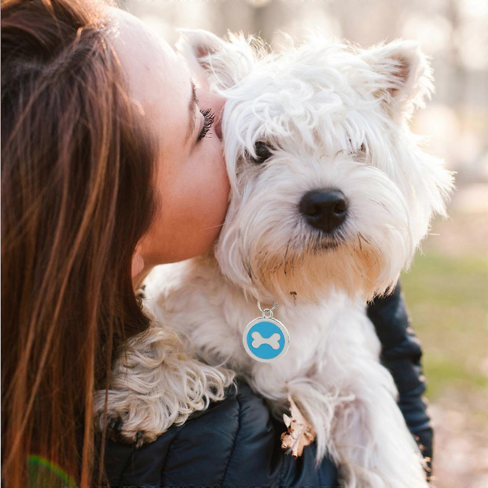 Dog Tag Attachment 2Pcs Zinc Alloy Simple Design Everyday Use Outdoor ...