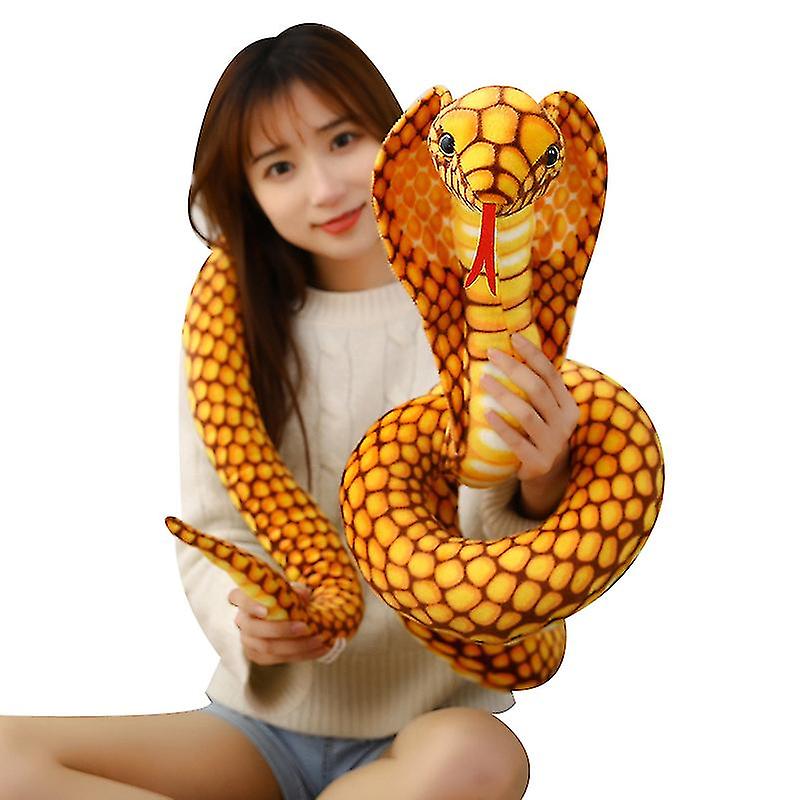 95 Inches Realistic Cobra Snake Plush Stuffed Toy | Fruugo ZA
