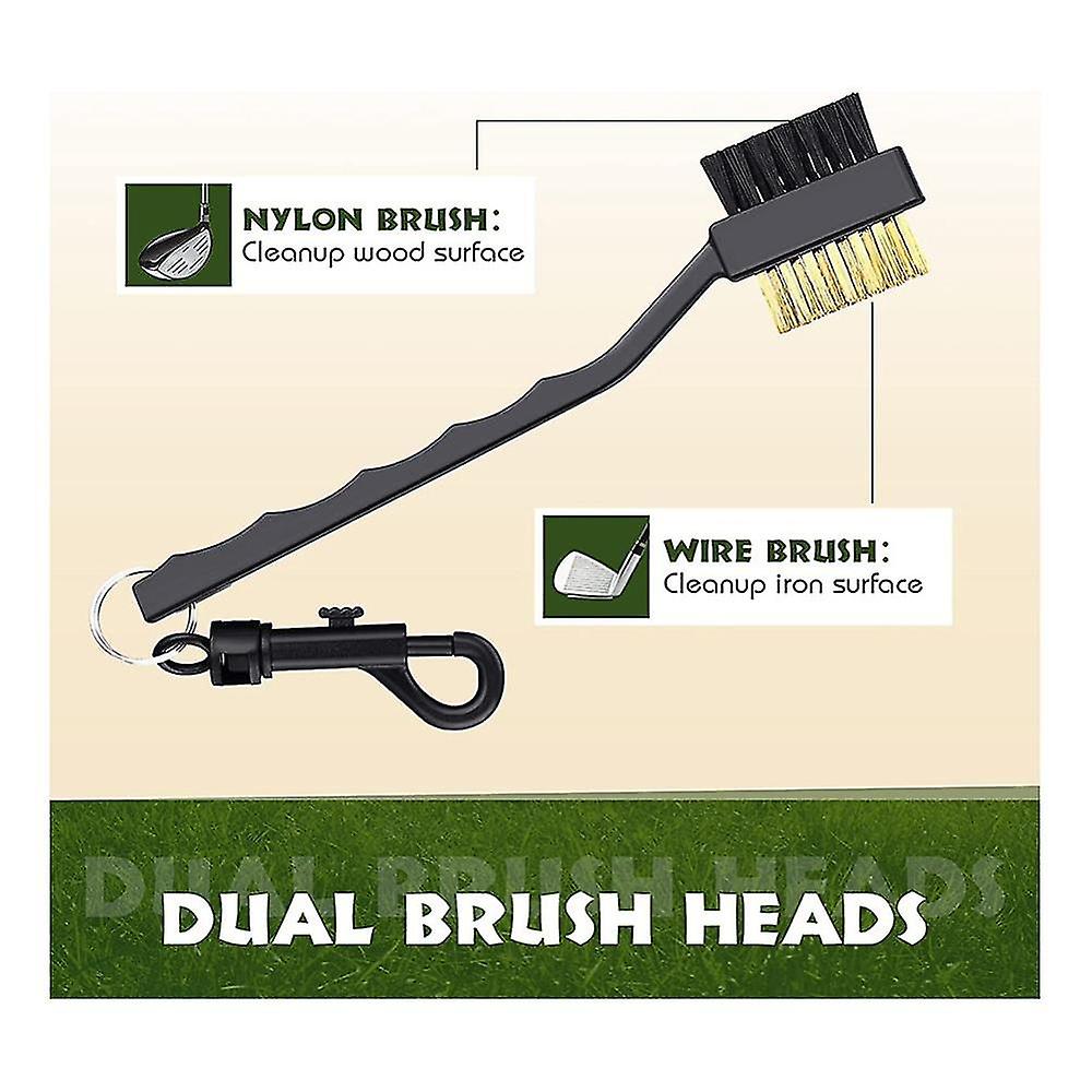15pcs Golf Club Brush And Club Groove Cleaner,double Sided Cleaning ...