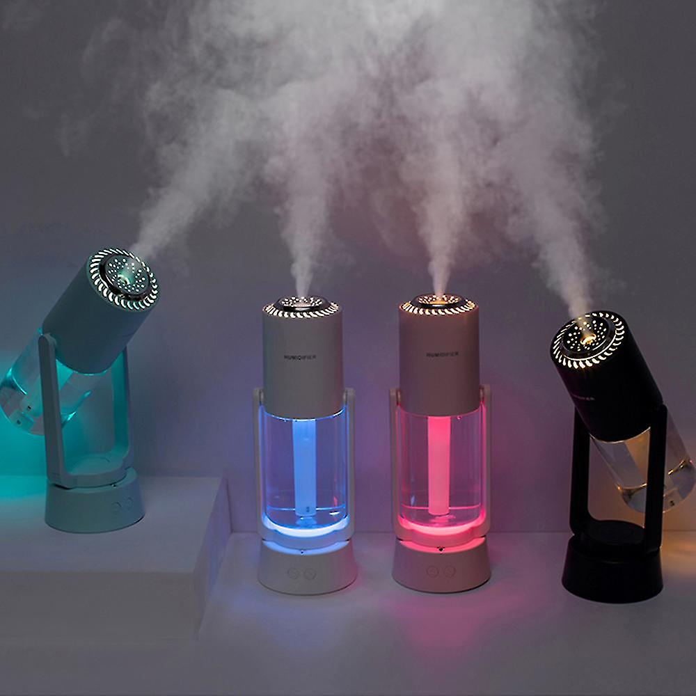 Auto-rotate Wireless Air Humidifier Aroma Diffuser 800mah Rechargeable ...