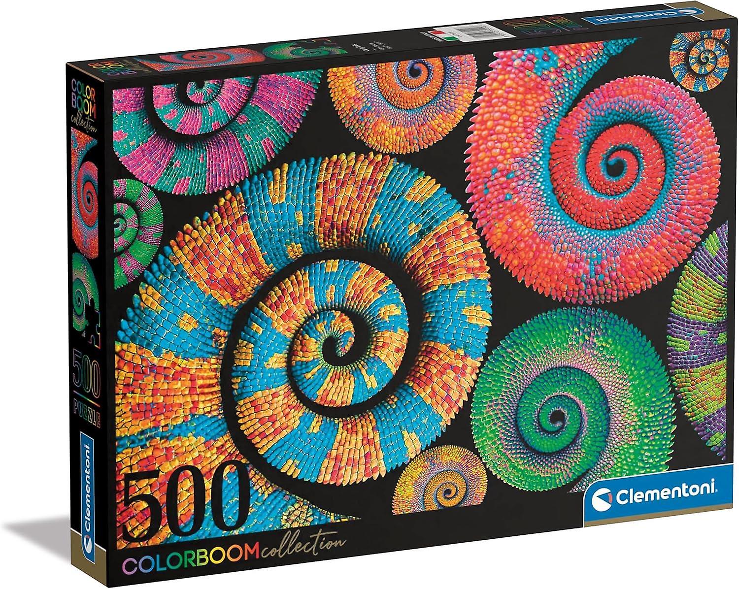 Clementoni Color Boom Curly Tails Jigsaw Puzzle (500 Pieces) | Fruugo UK
