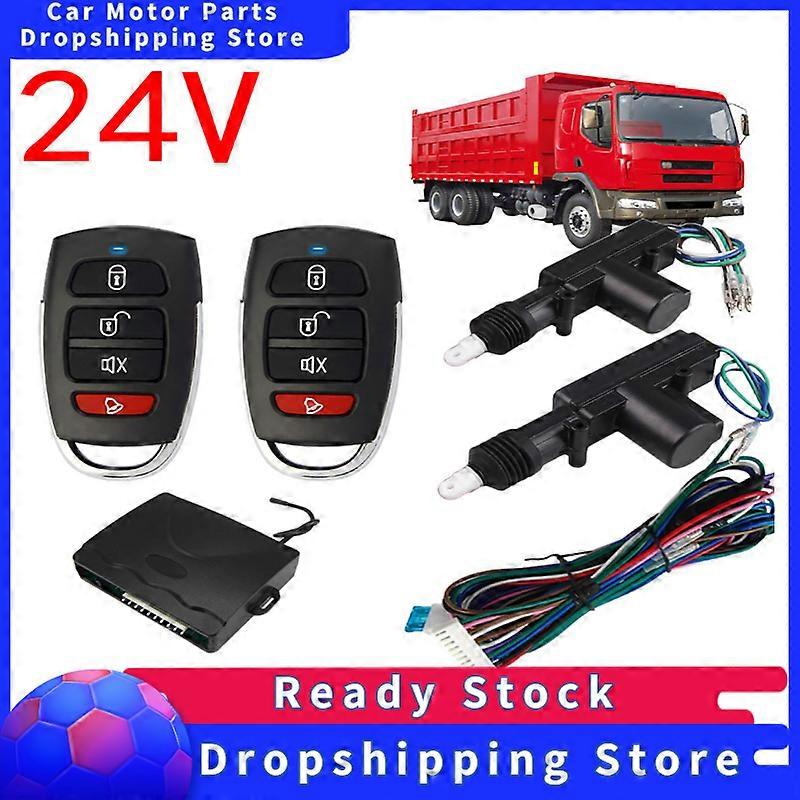 Universal 24V Car Key Systems Key blade Central Door Lock locking ...