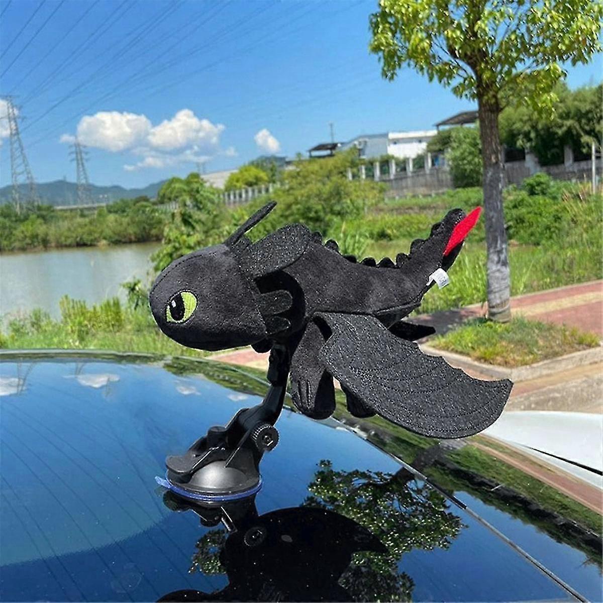 How to Train Your Dragon Toothless Little Flying Dragon Doll Trim ...