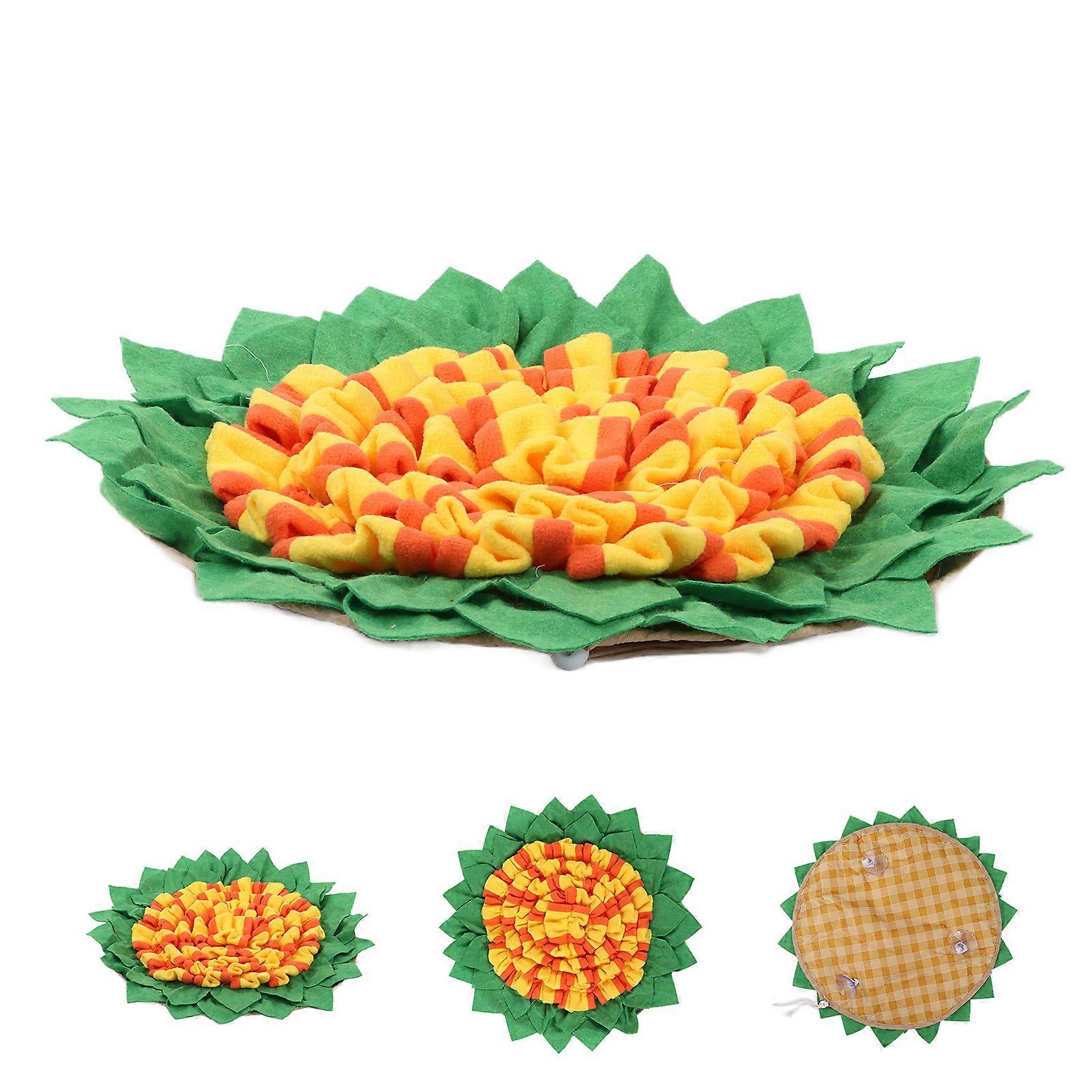 Pet Snuffle Pad Nose Training Rabbits Foraging Interactive Feeding Mat ...