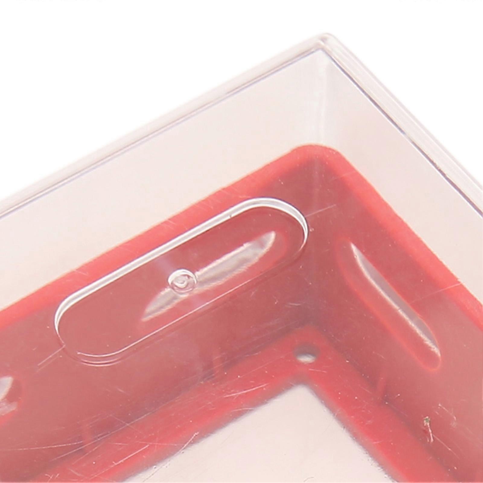 Push Button Switch Protector Waterproof Transparent Emergency Stop ...