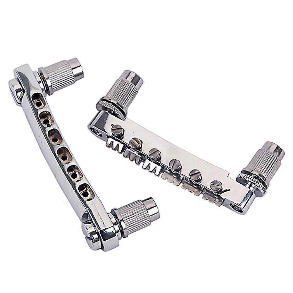 1 Pair 12 String Guitar Bridge Locking Bridge and Tailpiece Set for ...