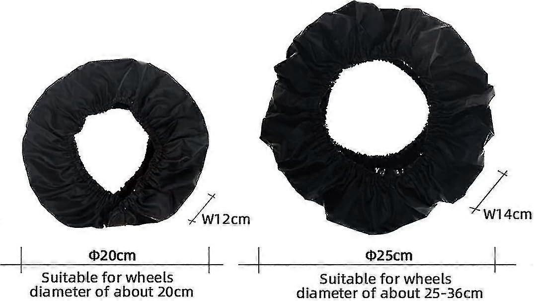 Infant Stroller Wheel Covers,4pcs Oxford Cloth Baby Stroller Dustproof ...