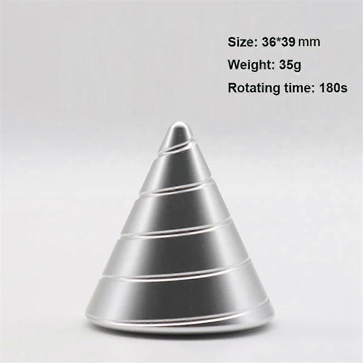 Table Fidget Toy Rotating Cone Gyroscope Office Desk Fidget Toy Optical ...