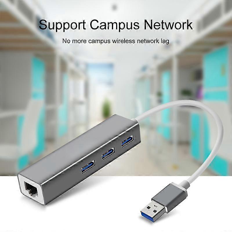 RYRA USB C Ethernet USB 3.0 2.0 To RJ45 Hub 10/100/1000Mbps Ethernet ...